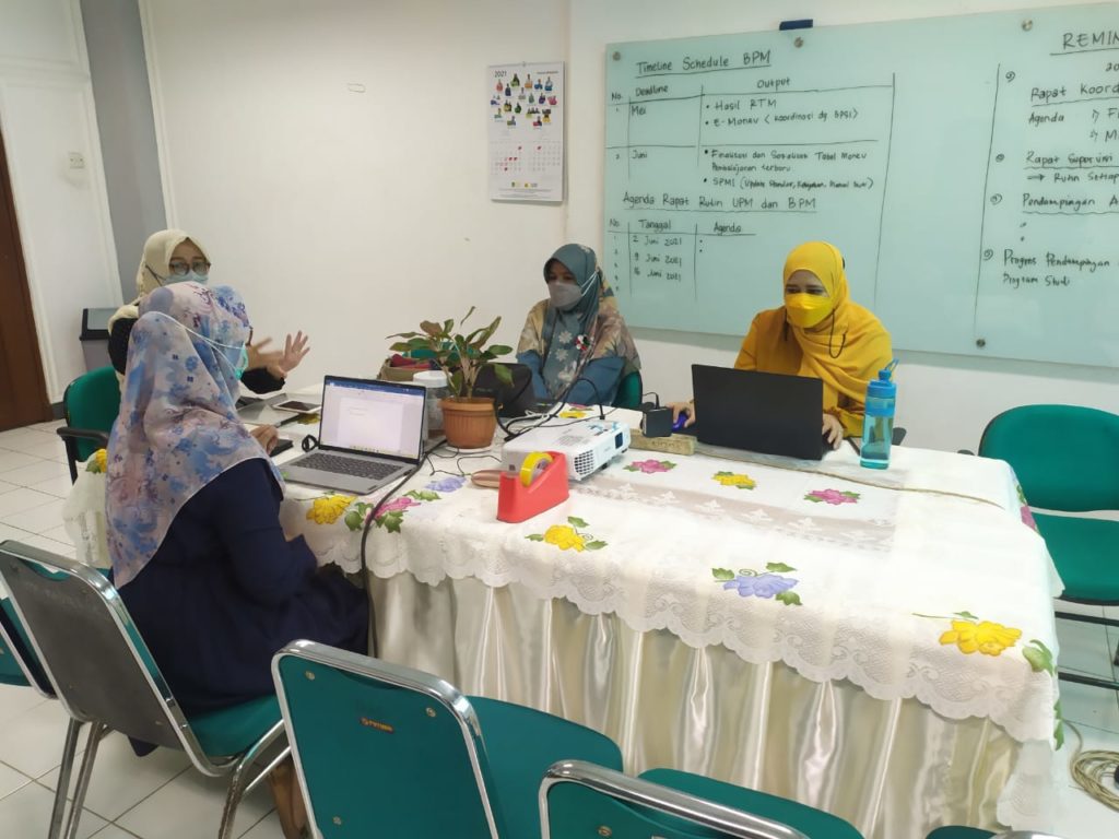 Rapat Koordinasi BPM – Badan Penjaminan Mutu – Universitas Nasional