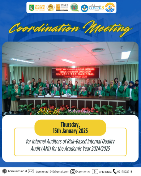 Coordination Meeting for Internal Auditors of Risk-Based Internal ...